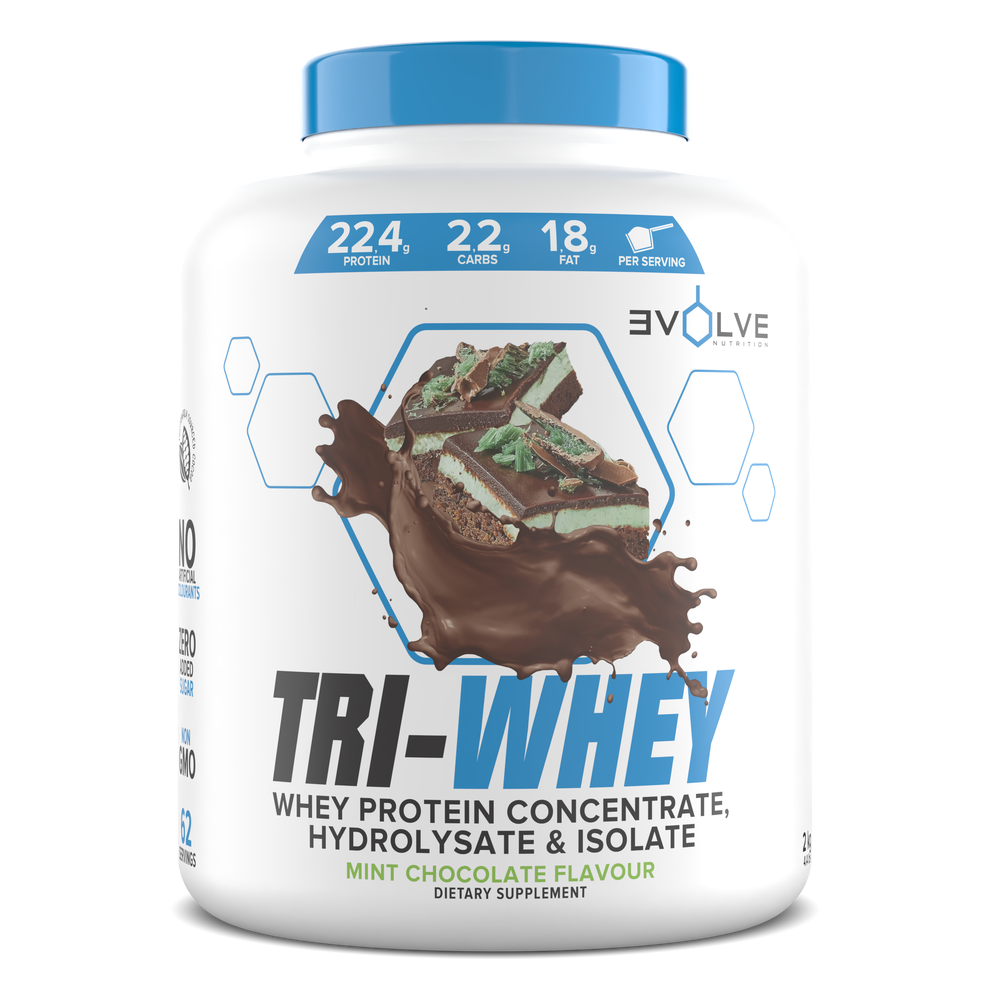 Tri-Whey – Evolve Nutrition – Evolve Nutrition Supplements